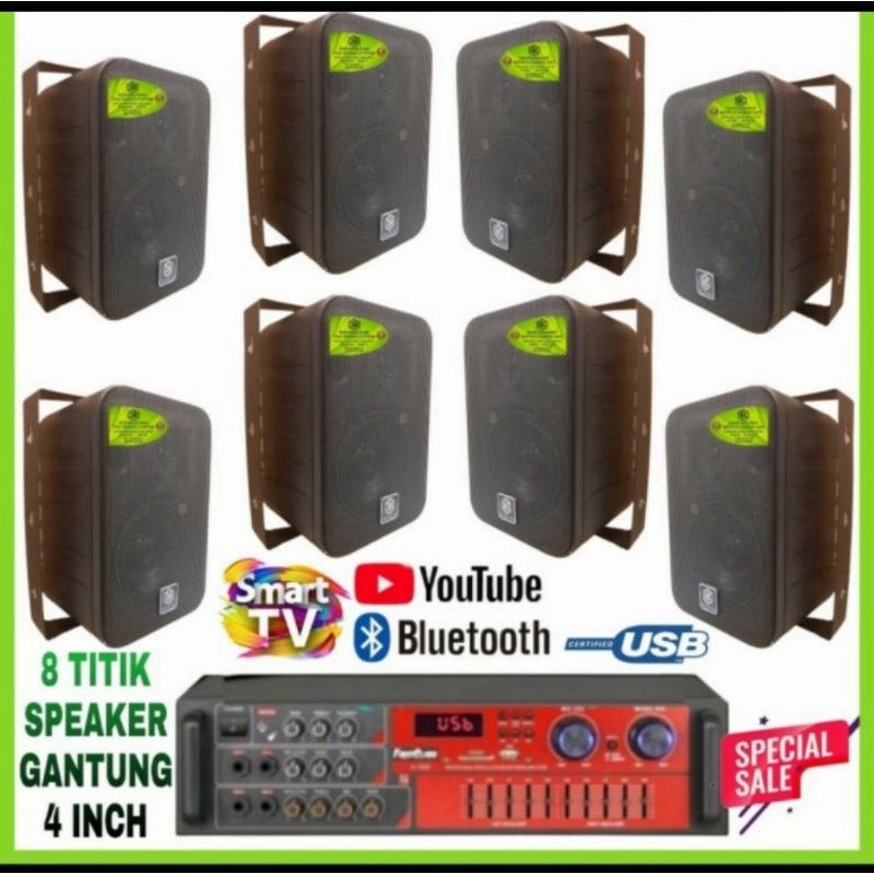 Jual PAKET SOUND SYSTEM 3R 8 TITIK GANTUNG 4 INCH FOR MASJID MAJELIS ...