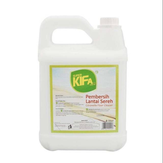 Jual Super Kifa Pembersih Lantai - Sereh 4L | Shopee Indonesia