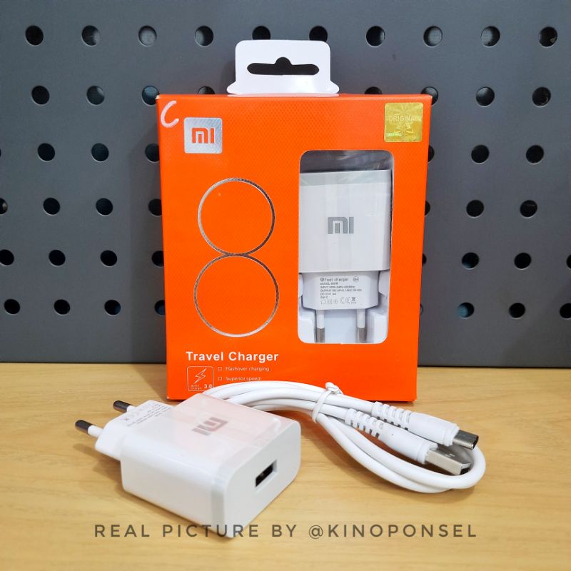 Jual Charger Xiaomi Mi 8 2.0A USB Type C | Travel Charger Fast Charging ...
