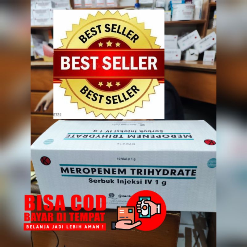 Jual meropenem100 injeksi | Shopee Indonesia