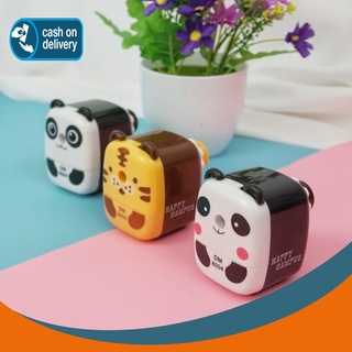 Jual Serutan Putar / Peruncing Pensil Putar Karakter Panda Dan Harimau ...