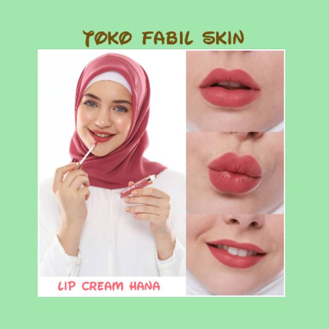 Jual Fabil Lip Cream Hana Original Fabil Skin | Shopee Indonesia