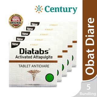 Jual 1 PCS NEW DIATAB TAB 100'S/DIARE/MENCRET/OBAT DIARE/OBAT MENCRET ...