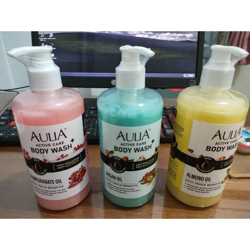 Jual PASTI MURAH - BODY WASH - AULIA ACTIVE CARE BODY WASH 500ML - 3 ...