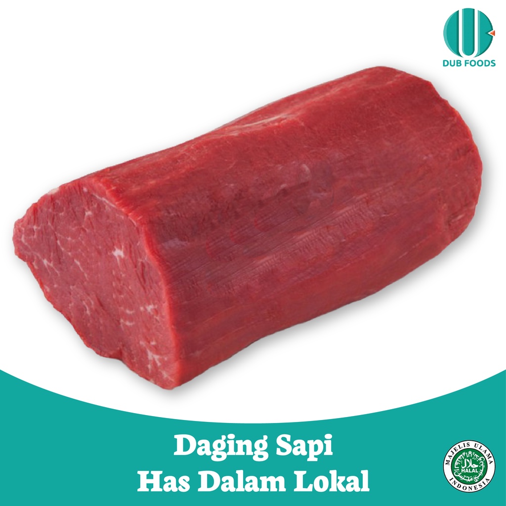 Jual Daging Sapi Has Dalam Lokal / Tenderloin Lokal 150 gram Indonesia ...