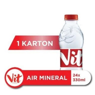 Jual Vit Botol Air mineral 330ml (1dus) Indonesia|Shopee Indonesia