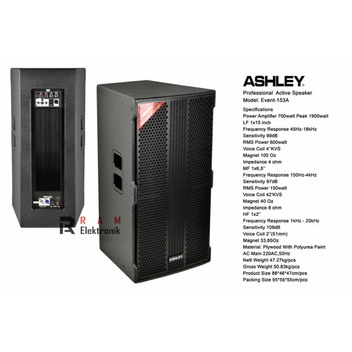 Harga active speaker ashley Terbaru Nov 2024 |BigGo Indonesia