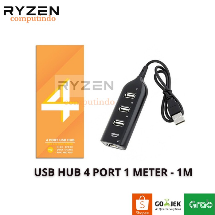 Jual USB HUB 4 PORT - EXTENTION USB PORT | Shopee Indonesia