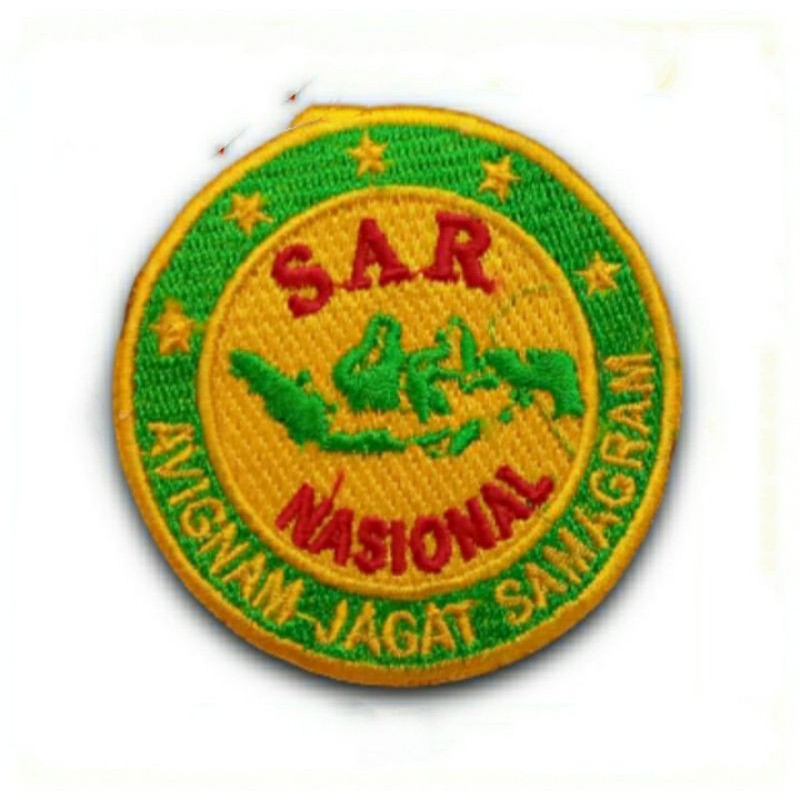 Jual Logo Basarnas bedge bet SAR logo bordir tim SAR | Shopee Indonesia