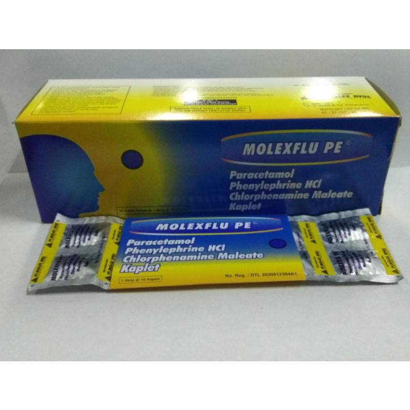 Jual Molexflu PE 100Tab (Box) | Shopee Indonesia