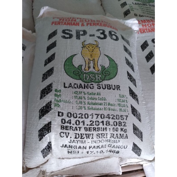 Jual Pupuk SP-36 (Pembenah tanah) | Shopee Indonesia