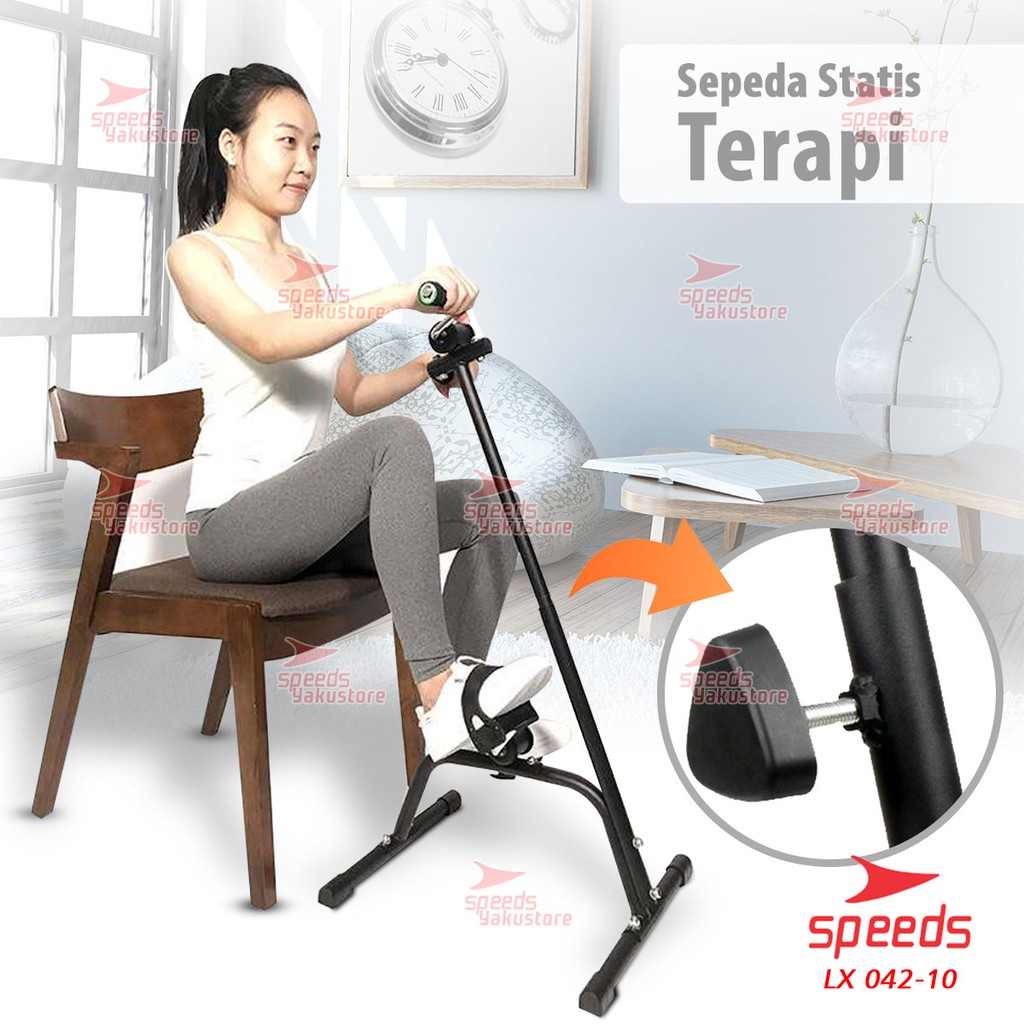 Jual SPEEDS Sepeda Statis Terapi Pedal Exerciser Sepeda Terapi Untuk ...
