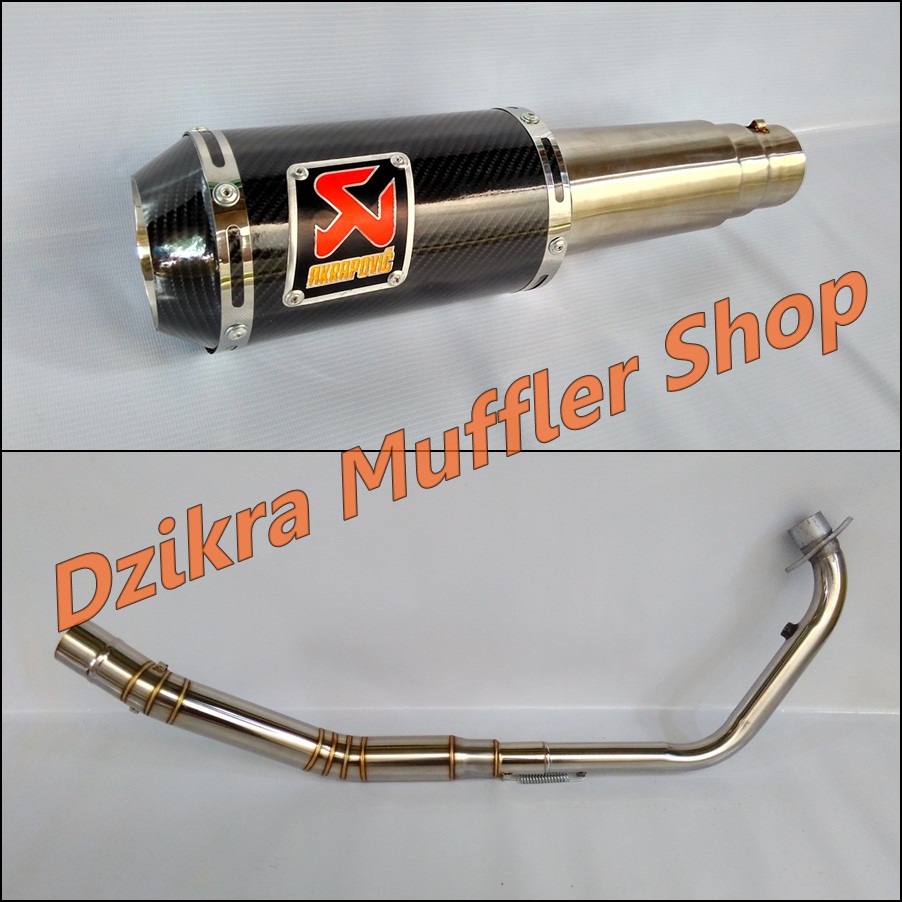 Jual Knalpot Akrapovic gp m1 lorenzo carbon CB150R CBR150R Sonic PCX MX ...