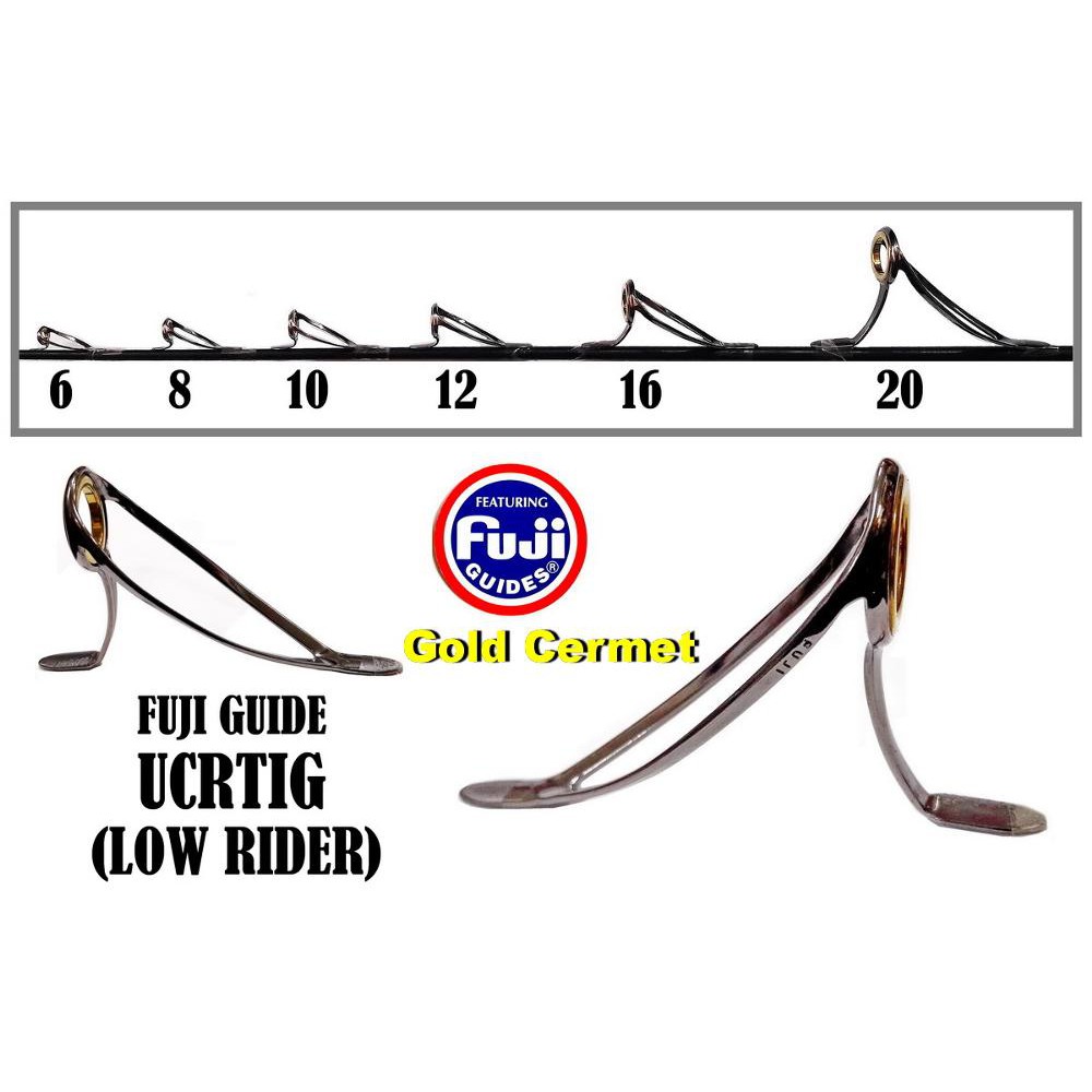 Jual Fuji Guide UCRTIG Low Rider-Gold Cermet | Shopee Indonesia