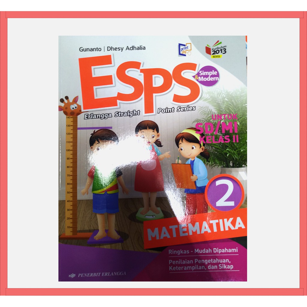 Jual JUAL BUKU ESPS ERLANGGA KELAS 2 ORIGINAL | Shopee Indonesia