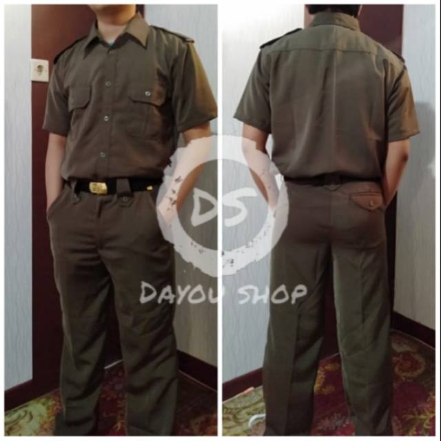 Jual Baju seragam pdh satpol pp pol pp | Shopee Indonesia