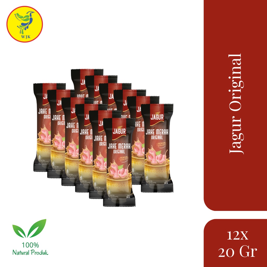 Jual Jagur Jahe Merah Original Renceng 12 Pcs | Shopee Indonesia