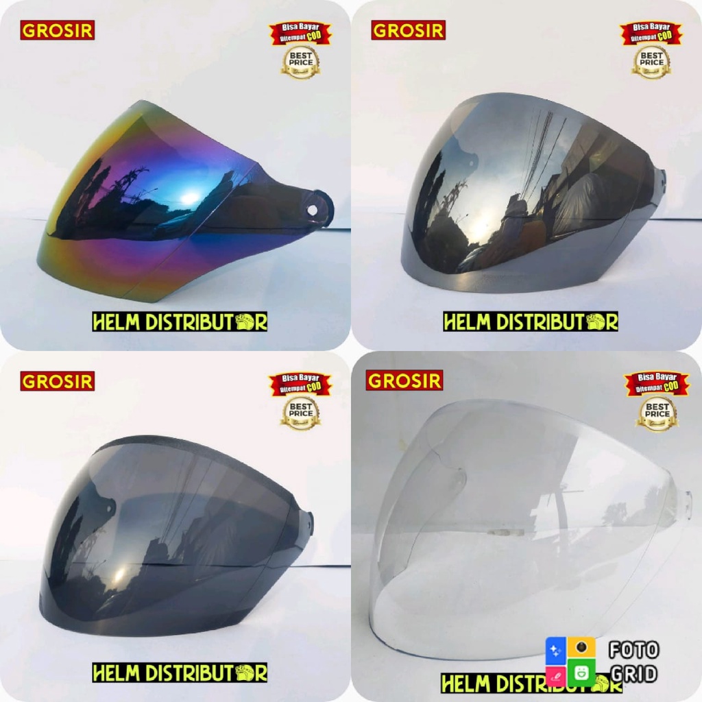 Jual Kaca Helm GM EVOLUTION, Kaca Helm GM Fighter, Kaca Helm GM ICON ...