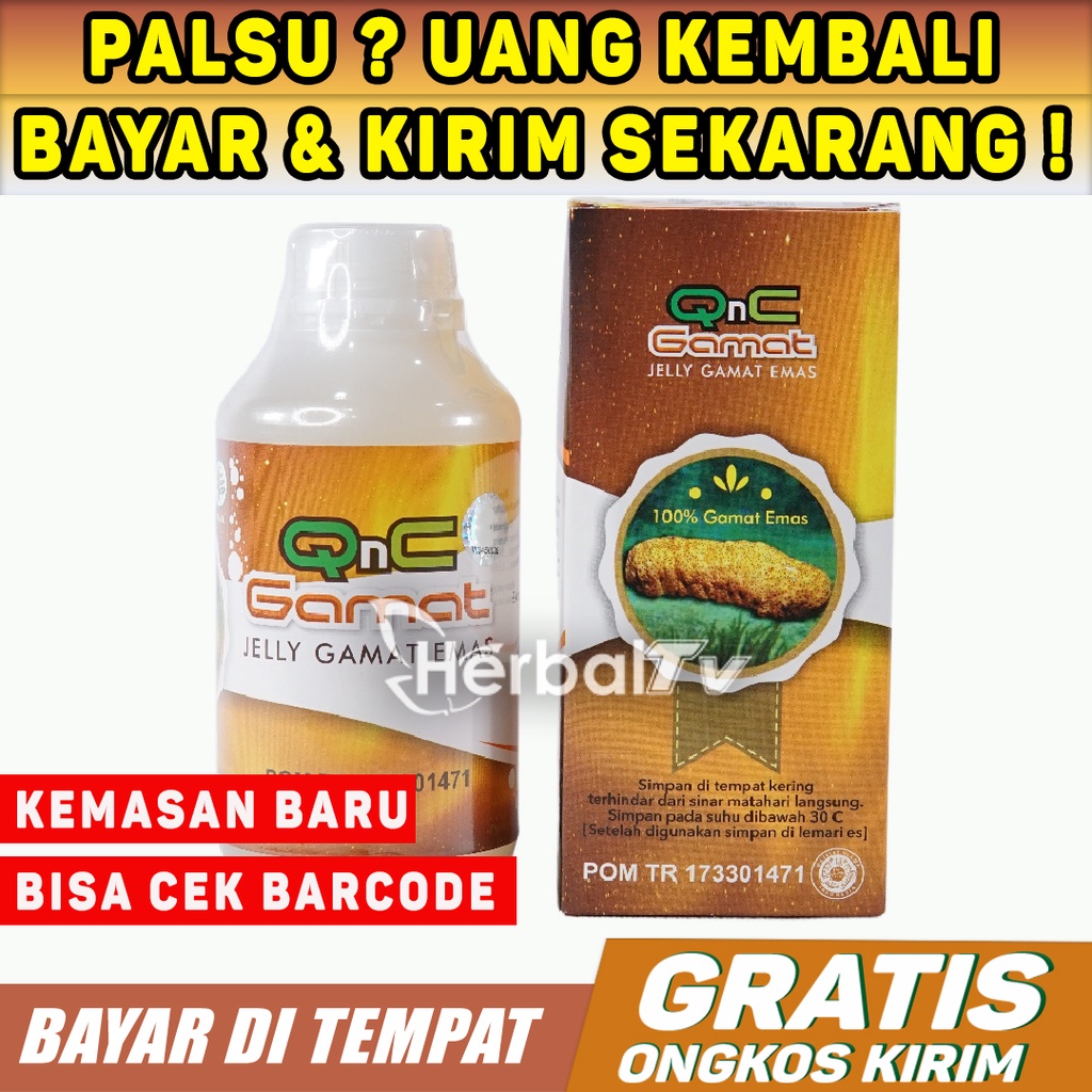 Jual QNC JELLY GAMAT EMAS ORI Obat Jeli QnC - Jelli Jely Gammat - Gelly ...