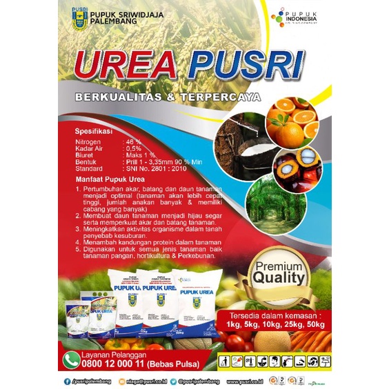 Jual Urea Pusri Kemasan 1 kg Indonesia|Shopee Indonesia
