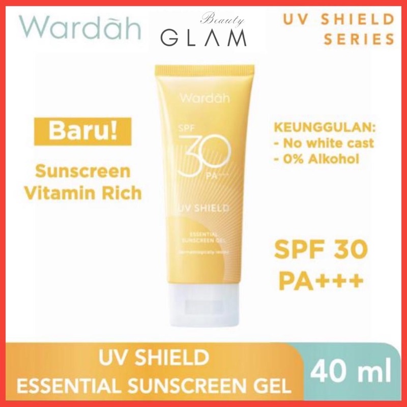Jual WARDAH SUNSCREEN GEL | WARDAH UV SHIELD GEL SPF 30 40 mL (KEMASAN ... Jual WARDAH SUNSCREEN GEL | WARDAH UV SHIELD GEL SPF 30 40 mL (KEMASAN ...