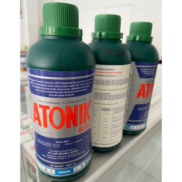 Atonik 6,0L 500ml Pupuk Untuk Tanaman dan Zat Pengatur Tumbuh ZPT ...