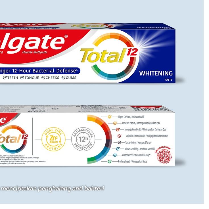 Jual Colgate Total Whitening Toothpaste 150g - Pasta Gigi (3pcs ...