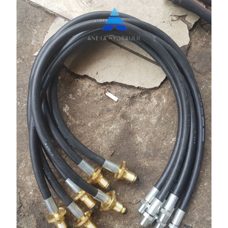 Selang Gas 50kg Pigtail 1/4" Inch Bridgestone Pascalart | Shopee Indonesia