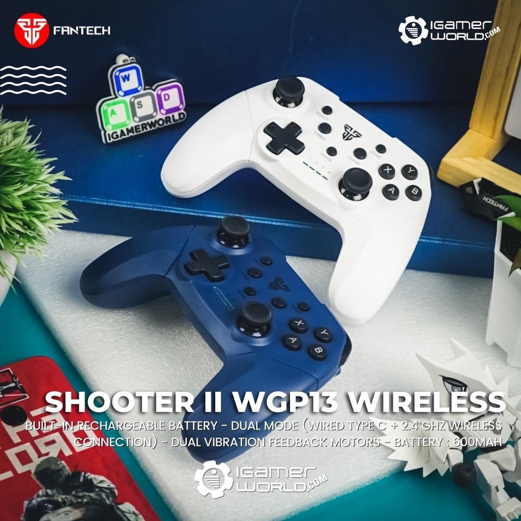 Jual Fantech Shooter II WGP13 Wireless Gaming Controller - Joystick ...