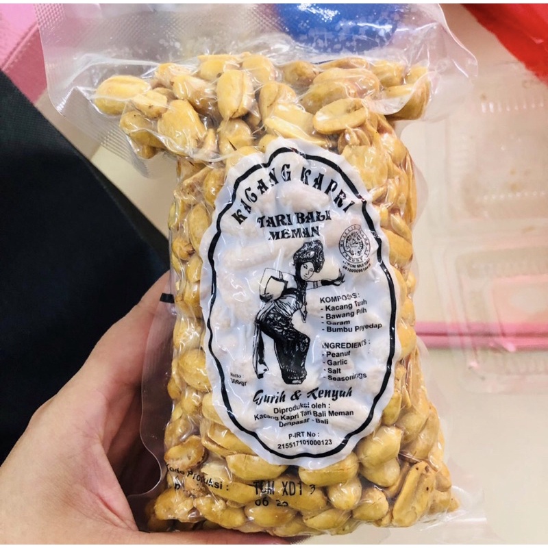Jual Kacang Bali Kacang bawang Kacang Kapri Tari Bali 300 gram | Shopee ...