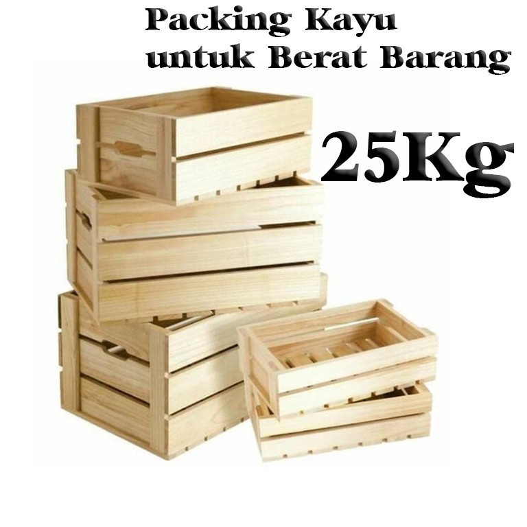 Jual Packing Kayu untuk Berat Barang 25 KG | Shopee Indonesia