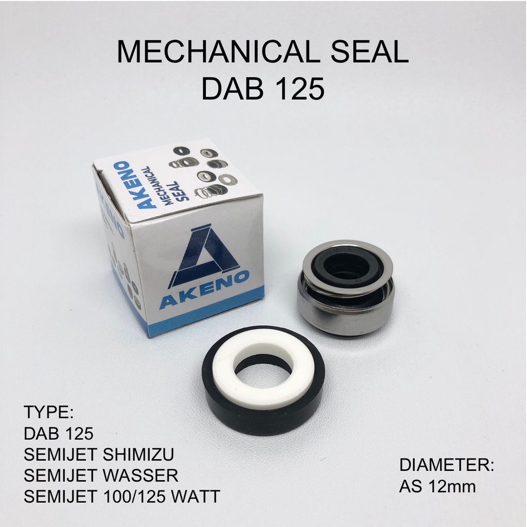 Jual DAB - 125 | MECHANICAL SEAL DAB | SIL MEKANIK | SPARE PART POMPA AIR | Shopee Indonesia