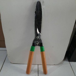 Gunting rumput besar gagang kayu gunting dahan ranting mata pisau ...