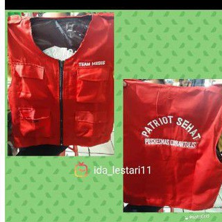 Jual Rompi puskesmas#rompi kesehatan#rompi tim medis#rompi dokter ...