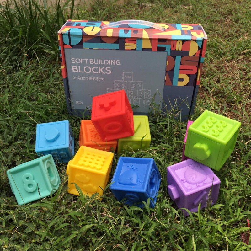 Jual Baby Soft Building Blocks | Shopee Indonesia