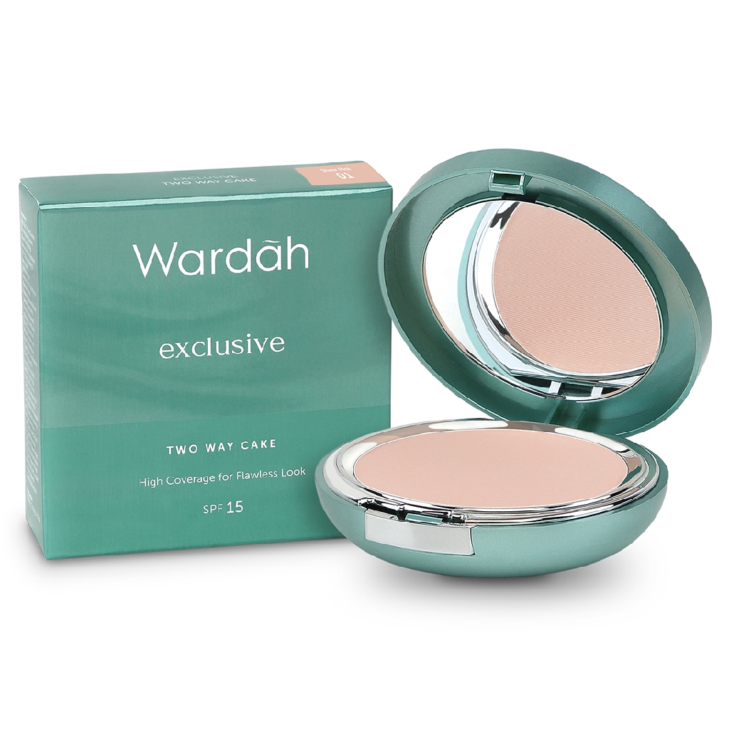 Jual WARDAH EXCLUSIVE TWC Two Way Cake 12gr Indonesia|Shopee Indonesia