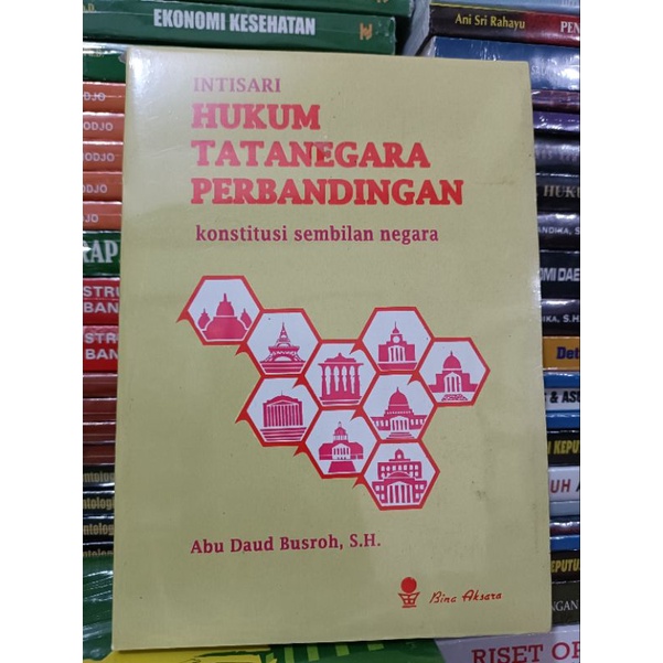 Jual Buku Intisari Hukum Tata Negara Perbandingan Konstitusi 9 Negara Shopee Indonesia 