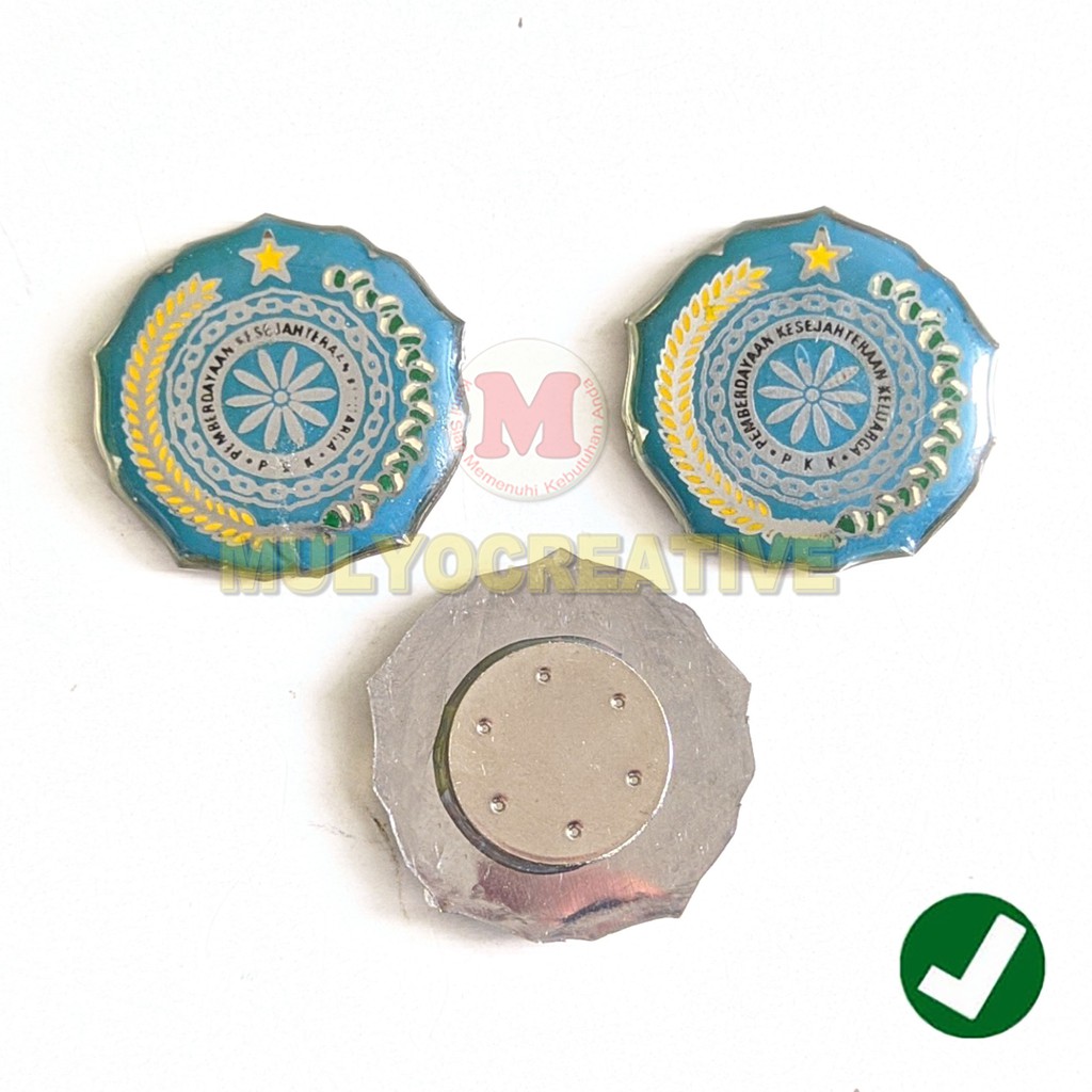 Jual Bros Logo PKK Magnet Pin Logo PKK Model Magnet Murah | Shopee ...