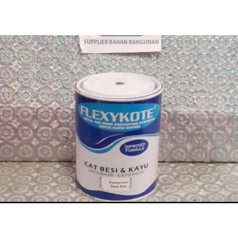 Jual Flexikote Hummertone Warna Black Dan Drak Blue | Shopee Indonesia
