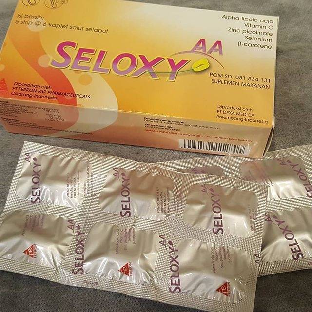 Jual SELOXY AA [VITAMIN C, ZINC, SELENIUM, BETA CAROTEN] MULTIVITAMIN ...