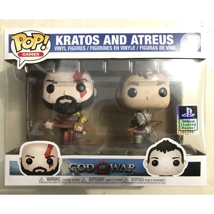 Jual Funko POP! Games: God of War - Kratos Armored Atreus 2-pack ...