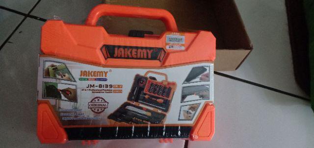 Jakemy Obeng Set 45 in 1 Precision Screwdriver Repair Tool Box Kit - JM ...