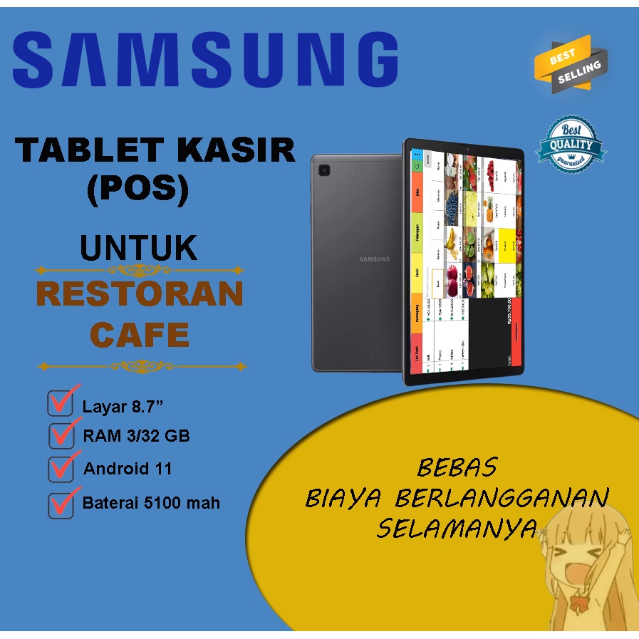 Jual Tablet Kasir Samsung untuk Restoran Cafe Restaurant | Shopee Indonesia