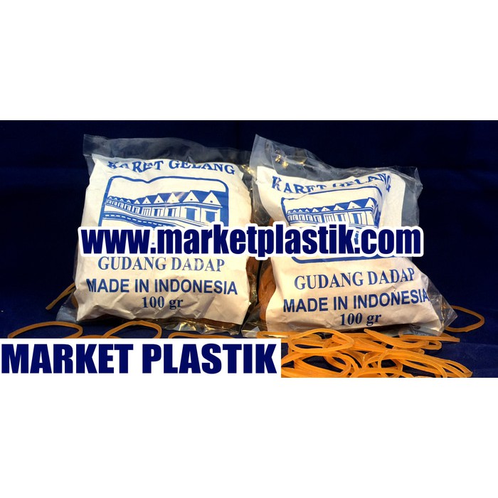Jual Karet Kuning Gudang Dadap/Karet Gelang 100gram | Shopee Indonesia