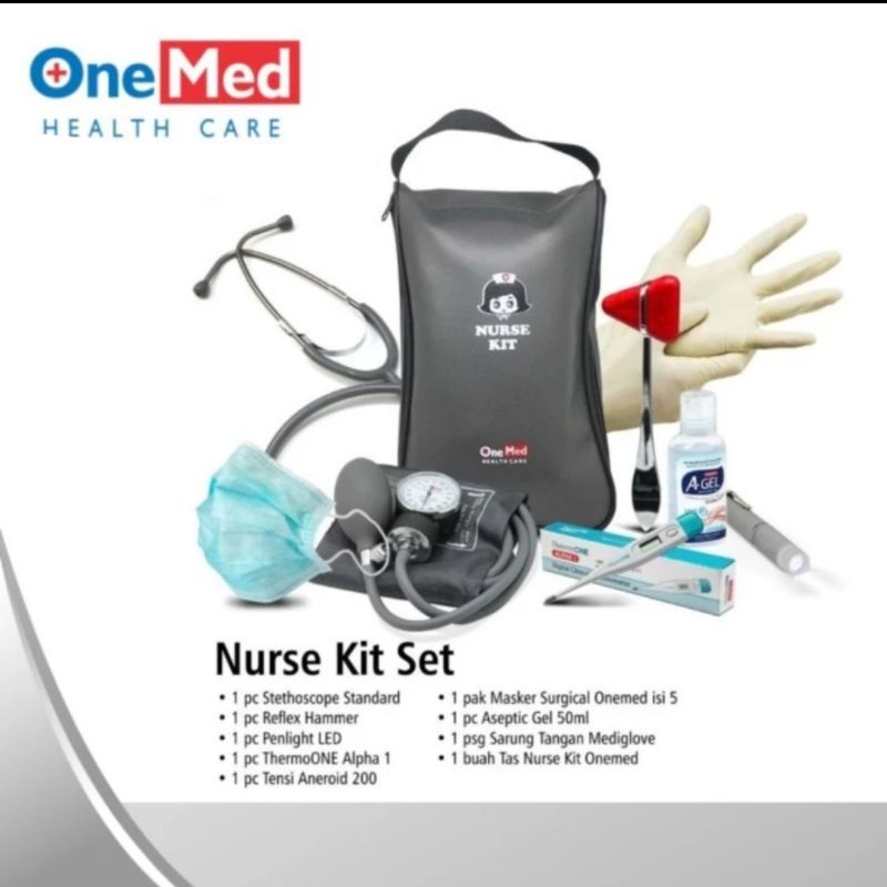 Jual Nurse kit set onemed nursing kit 9 item | Shopee Indonesia