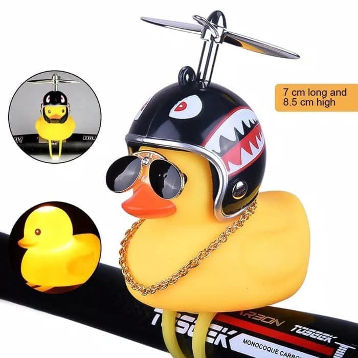 Jual Bebek Helm Aksesoris Motor Pajangan Bebek baling kaca mata helm ...