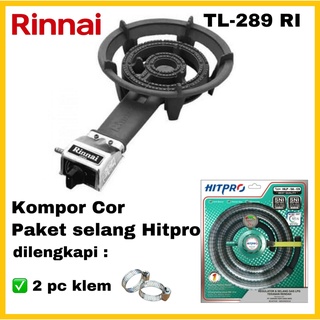 Jual Paket Kompor Mawar Rinnai TL-289 RI / Kompor Cor Hitpro N31-A ...