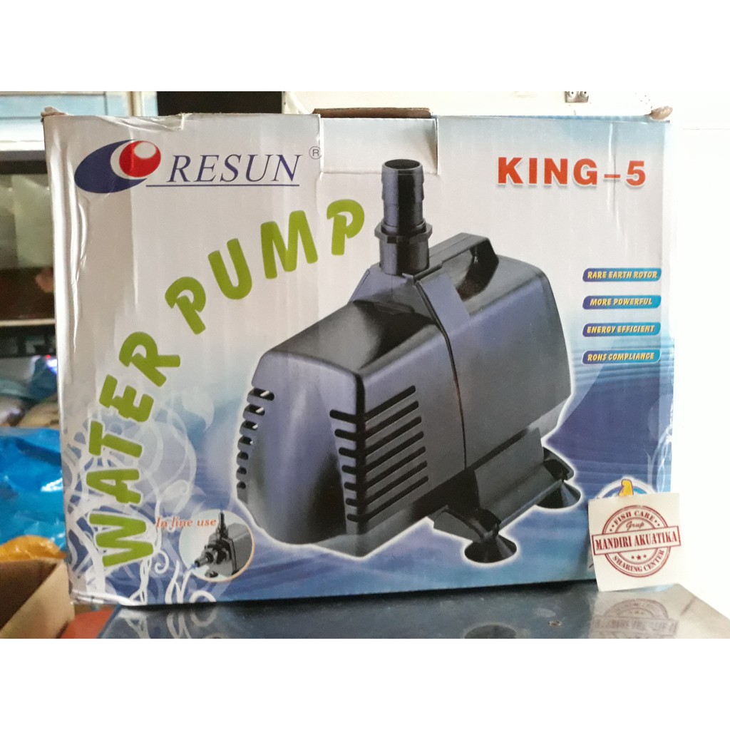 Jual POMPA AIR RESUN KING 5 ( AKUARIUM DAN KOLAM ) Indonesia|Shopee ...
