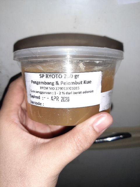 EMULSIFIER KUE SP RYOTO ESTER 250 GR / PENGEMULSI PENGEMBANG PELEMBUT ...