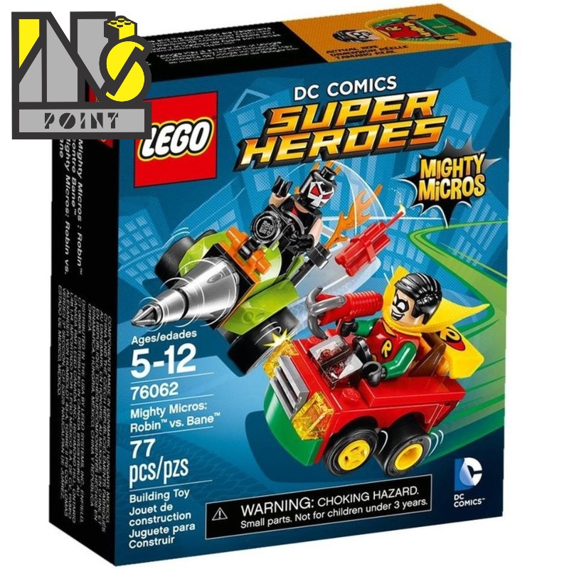 Jual LEGO 76062 - Super Heroes - Mighty Micros: Robin vs. Bane | Shopee ...